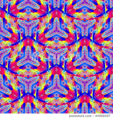 vibrant futuristic abstract geometric pattern. - Stock Illustration ...