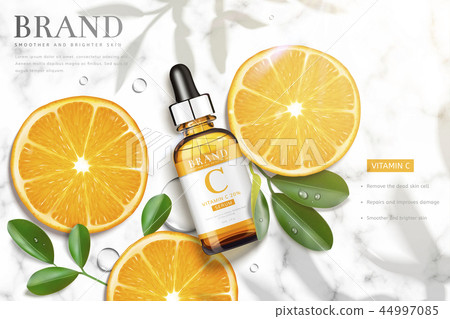 Vitamin C essence ads - Stock Illustration [44997085] - PIXTA
