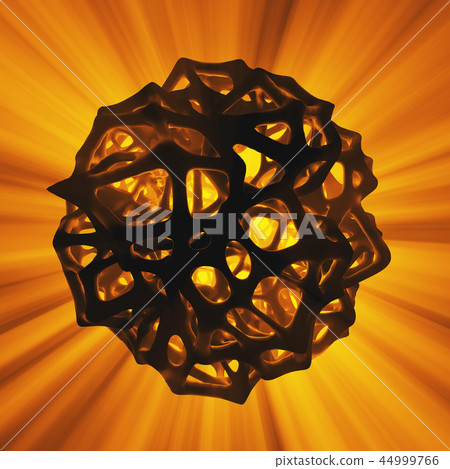 Abstract 3d rendering concept of high poly...-插圖素材 [44999766] - PIXTA圖庫