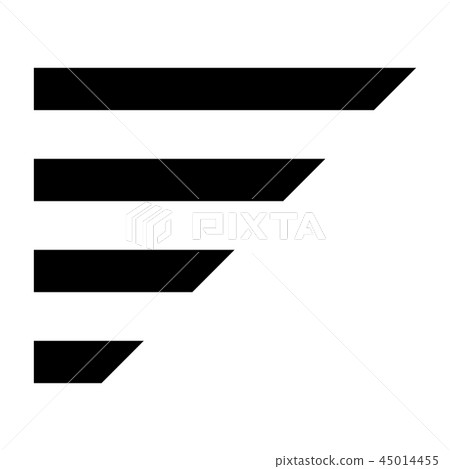 Levels icon vector isolated on white... - Stock Illustration [45014455 ...