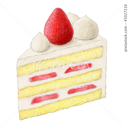Ichigo shortcake - Stock Illustration [45027216] - PIXTA