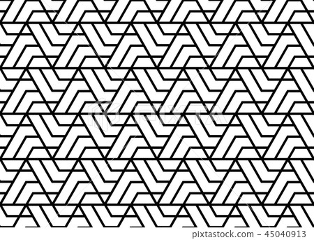 The geometric pattern with lines. Seamless vector - Stock Illustration ...