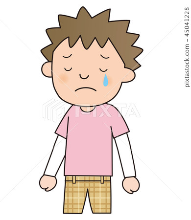 Shonen E cry - Stock Illustration [45041228] - PIXTA
