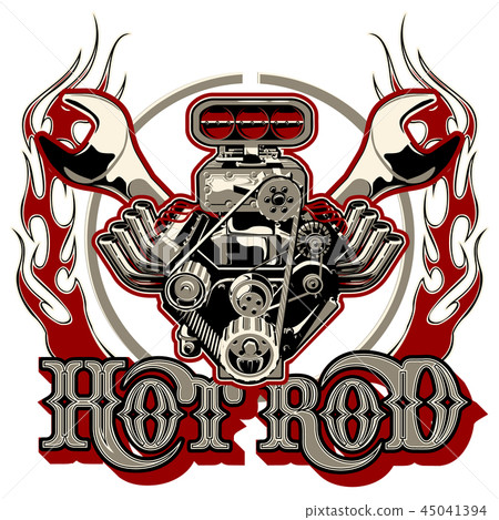 Vector Cartoon Turbo Engine - Stock Illustration [45041394] - PIXTA