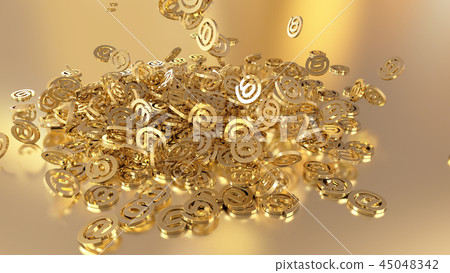 Signs of email falling on a pile - Stock Illustration [45048342] - PIXTA