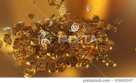 Signs of email falling on a pile - Stock Illustration [45048347] - PIXTA
