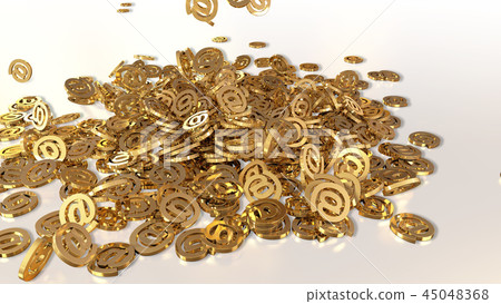 Signs of email falling on a pile - Stock Illustration [45048368] - PIXTA