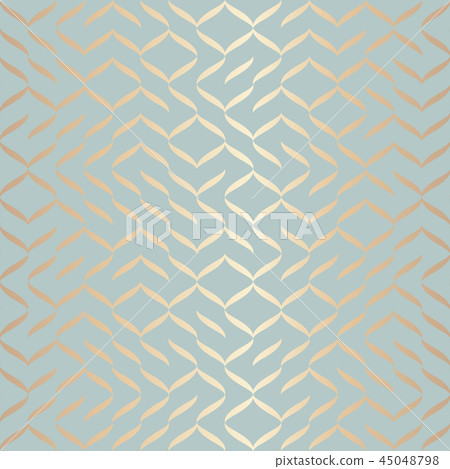 Seamless vector geometric golden element pattern - Stock Illustration ...