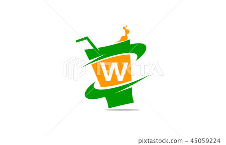 Restaurant Drink Initial W - Stock Illustration [45059224] - PIXTA