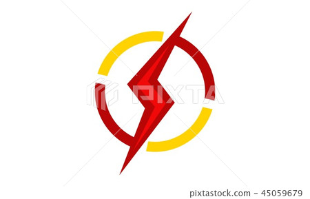 Bolt Electricity Center - Stock Illustration [45059679] - PIXTA