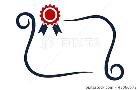 Certificate Simple Logo Design Template Vector - Stock Illustration ...