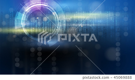 Abstract background Futuristic technology place - Stock Illustration ...