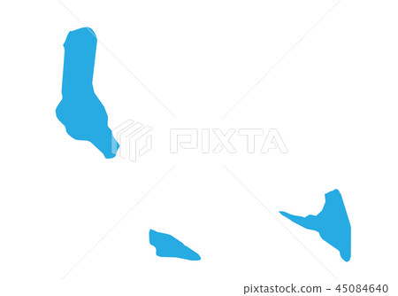 High detailed vector map - Stock Illustration [45084640] - PIXTA