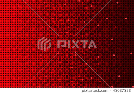 The Banner Red Sequins, Glitter, Sparkle, Back. - Stock Illustration ...