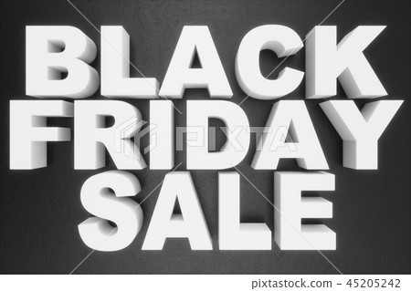 Black Friday, sale message for shop, big... - Stock Illustration ...