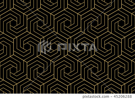 The geometric pattern with lines. Seamless vector - Stock Illustration ...