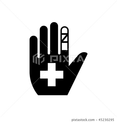 Relief station (old) mark / guide sign (pictogram) - Stock Illustration ...