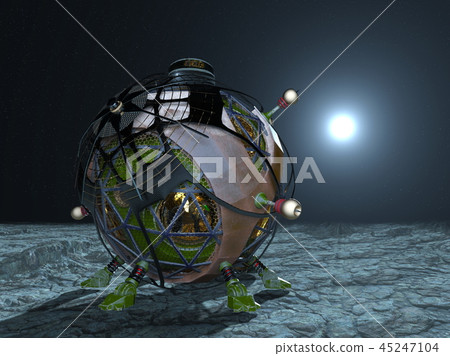 Space Exploration Machine - Stock Illustration [45247104] - PIXTA