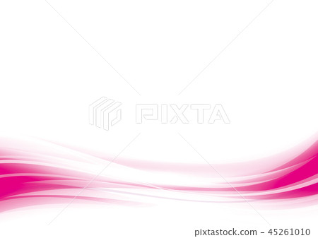 Wave line abstract curve background pink - Stock Illustration [45261010 ...