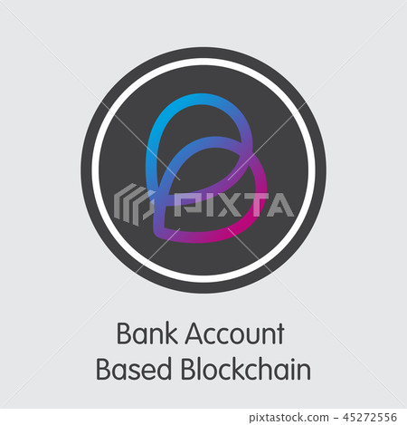 Bank Account Based Blockchain - Cryptocurrency... - Stock Illustration ...