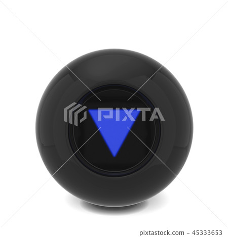 Magic black ball - Stock Illustration [45333653] - PIXTA