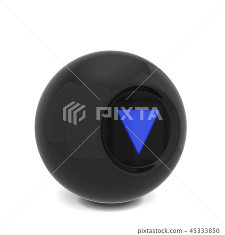 Magic black ball - Stock Illustration [45333850] - PIXTA