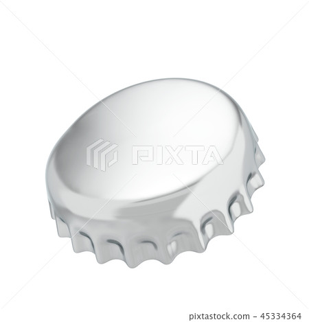 Blank bottle cap - Stock Illustration [45334364] - PIXTA