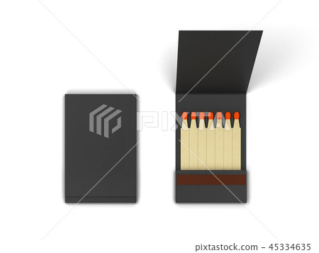 Paper book of matches mockup - Stock Illustration [45334635] - PIXTA