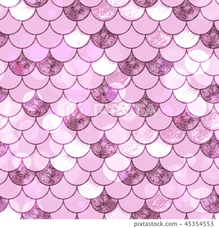 abstract pink scales seamless background - Stock Illustration [45354553 ...