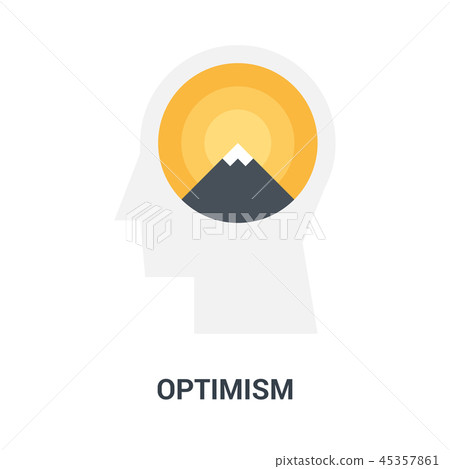 optimism icon concept - Stock Illustration [45357861] - PIXTA