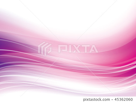 Wave line abstract curve background pink - Stock Illustration [45362060 ...