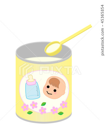 Milk powder - Stock Illustration [45365854] - PIXTA