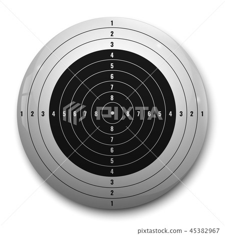 3d realistic Target - Stock Illustration [45382967] - PIXTA