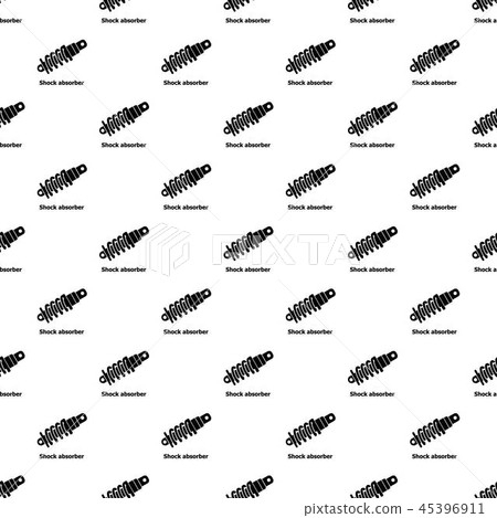 Shock absorber pattern vector seamless - Stock Illustration [45396911 ...