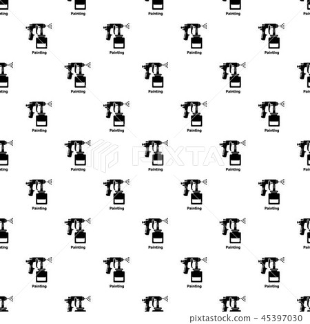 Spray gun pattern vector seamless - Stock Illustration [45397030] - PIXTA