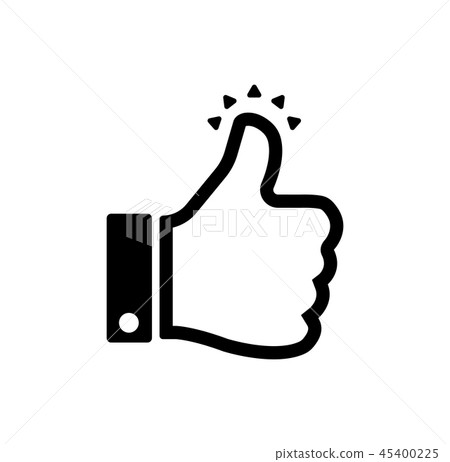 Good, good, thumbs up icon - Stock Illustration [45400225] - PIXTA