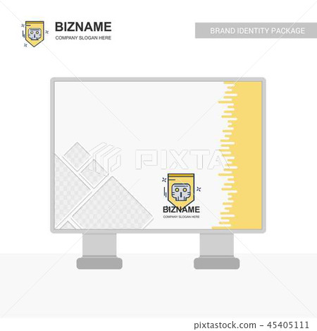 Company bill board design creative design vector - Stock Illustration ...
