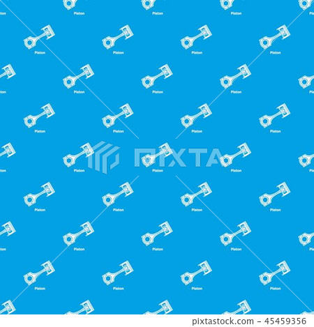 Piston pattern vector seamless blue - Stock Illustration [45459356] - PIXTA