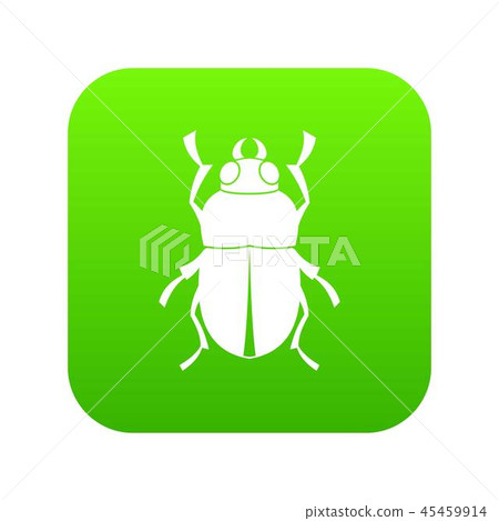 Bug icon digital green - Stock Illustration [45459914] - PIXTA