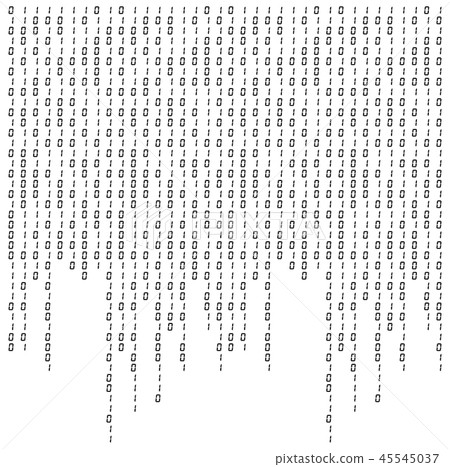 0 1 code isolated on white background texture - Stock Illustration ...