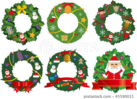 Christmas material - Stock Illustration [45590015] - PIXTA