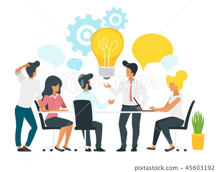Problem solving concept business - Stock Illustration [45603192] - PIXTA