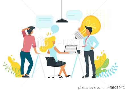 Problem solving concept business - Stock Illustration [45605941] - PIXTA
