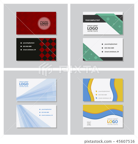 City Background Business Card Design Template.... - Stock Illustration ...