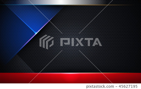 Metal frame design for background. - Stock Illustration [45627195] - PIXTA