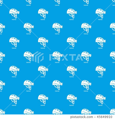 Helmet pattern vector seamless blue - Stock Illustration [45649910] - PIXTA
