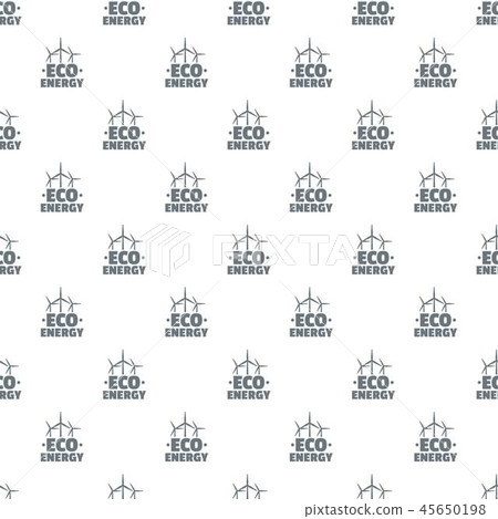 Eco energy pattern vector seamless - Stock Illustration [45650198] - PIXTA