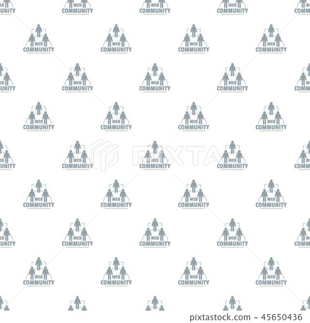 Web community pattern vector seamless - Stock Illustration [45650436 ...