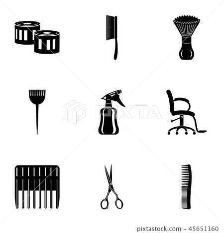 Mowing icons set, simple style - Stock Illustration [45651160] - PIXTA