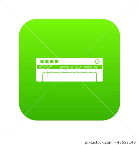 Conditioner icon digital green - Stock Illustration [45652149] - PIXTA